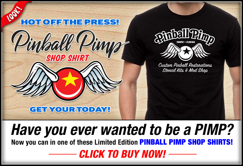 Pinball Pimp | PINBALL RESTORATION, REPAIR & SERVICE, TAMPA, FLORIDA